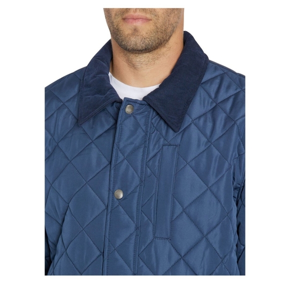 Izod | Jackets & Coats | Izod Mens Quilted Barn Jacket With Corduroy ...